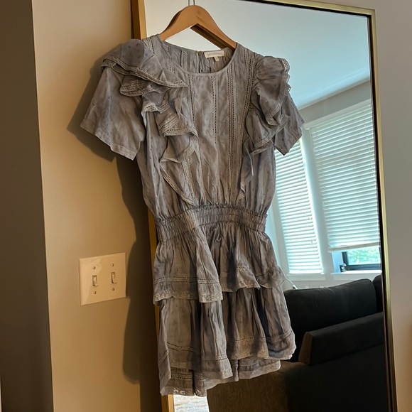 LoveShackFancy | Dresses | Loveshackfancy Short Mini Dress In Light ...